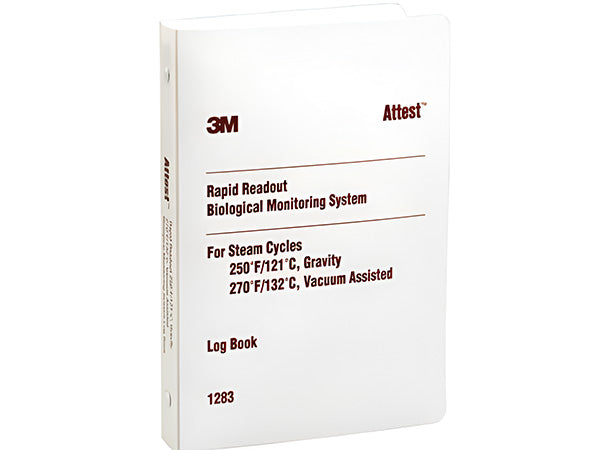 3M™ Attest™ 1283R Log Book Replacement Record Charts – Clinical ...