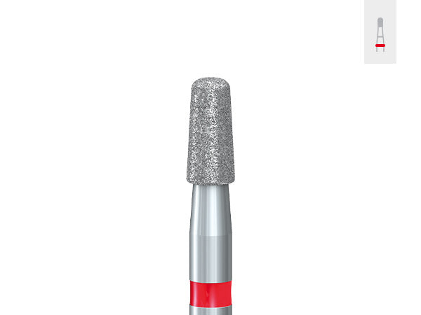 Komet 8845KR Modified Taper Diamond Preparation Bur – Clinical Research ...