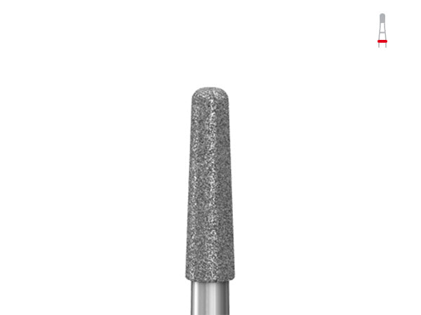 Komet 8951KR Modified Tapered Shoulder Diamond Preparation Bur ...