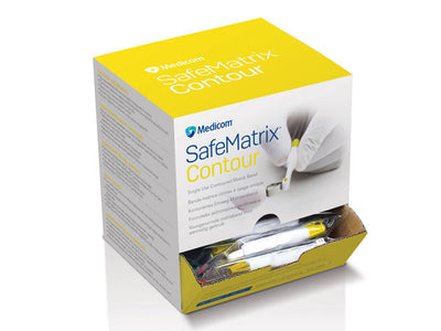 Medicom® SafeMatrix™ Contour Single-Use Contoured Matrix Bands ...