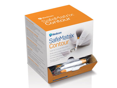 Medicom® SafeMatrix™ Contour Single-Use Contoured Matrix Bands ...