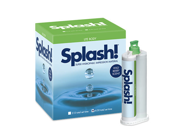 Clinician’s Choice Splash! Lite Body VPS Impression Material – Clinical ...