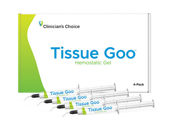 Clinician's Choice Tissue Goo Hemostatic Gel - Clinical Research Dental